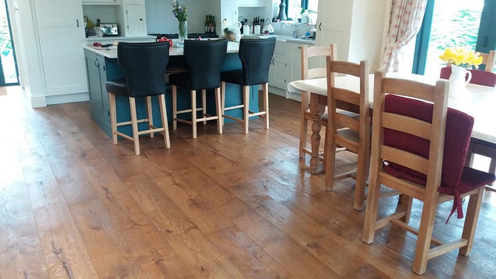 French Ripped Oak 220mm wide 16mm - Wood Floors Direct